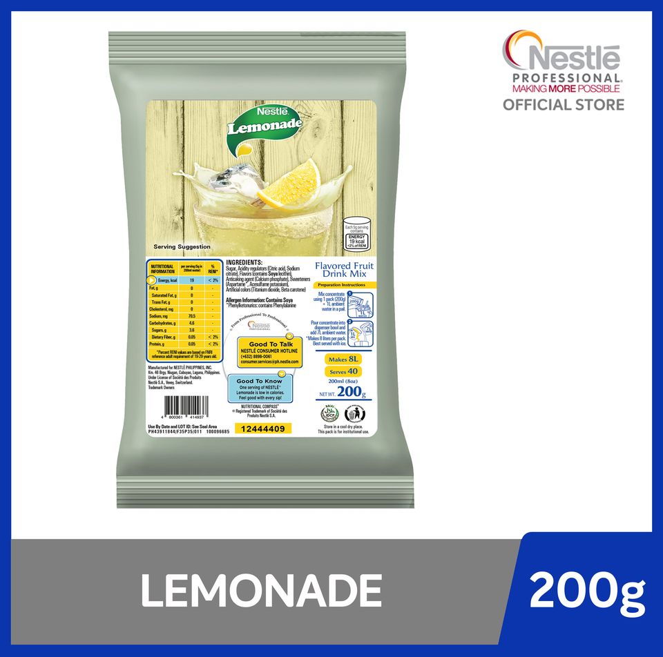 NESTLÉ® Lemonade 200g | Lazada PH