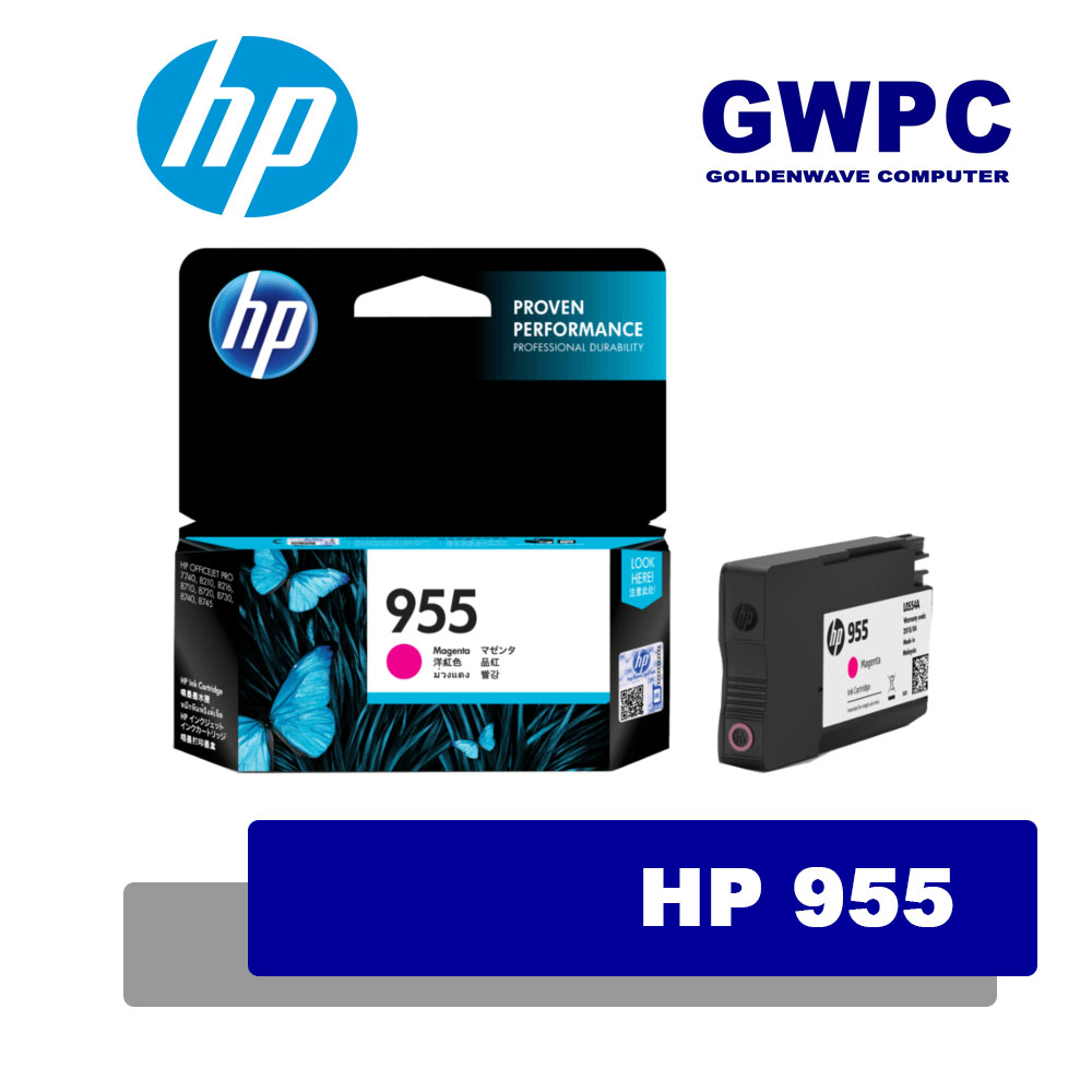 HP 955 Original Ink Cartridge Black Cyan Magenta Yellow | Lazada PH