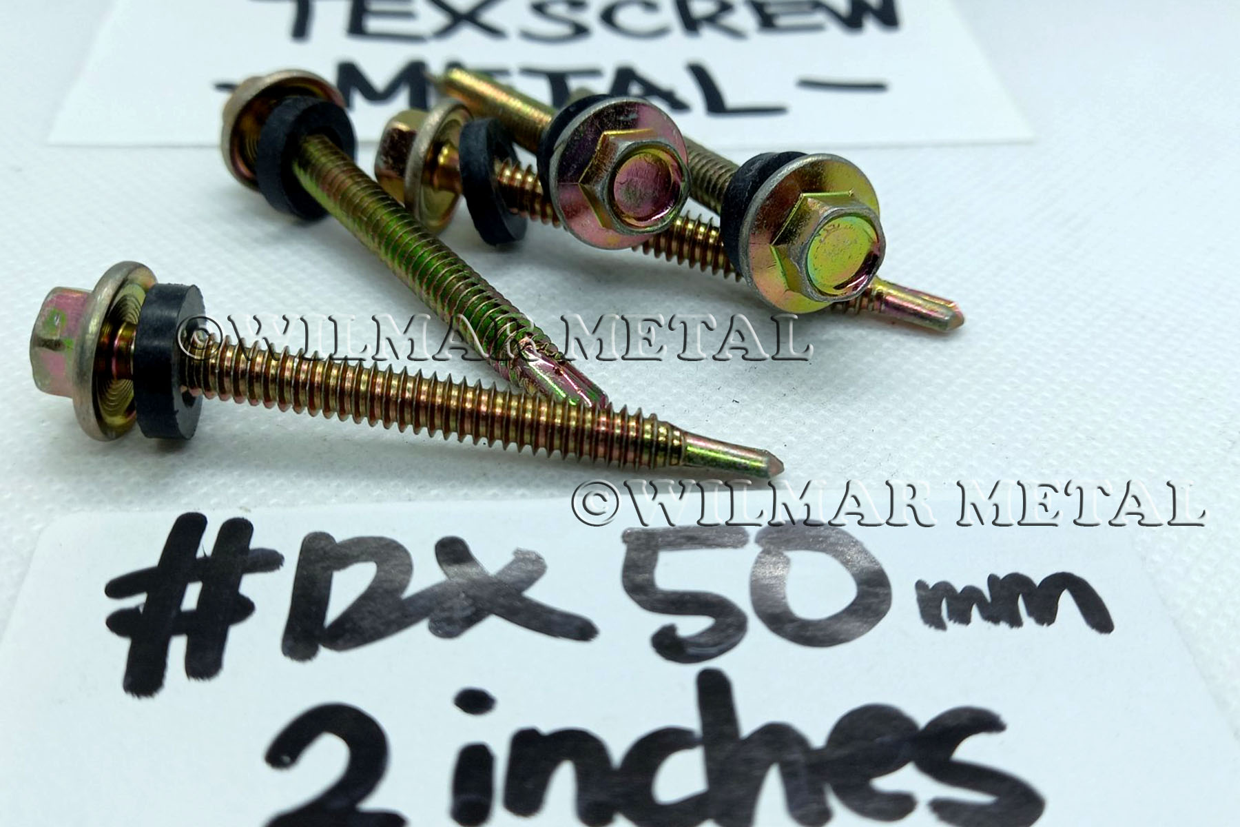 100 PCS TEXSCREW #12 X 50 ( 2 INCHES) FOR METAL | Lazada PH