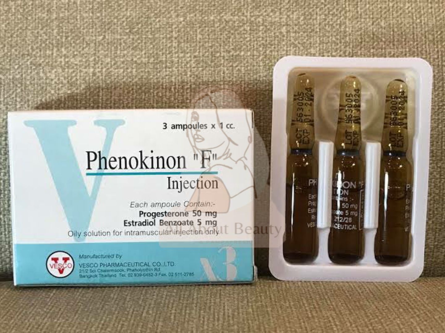Phenokinon F Injection 3pcs in a box | Lazada PH