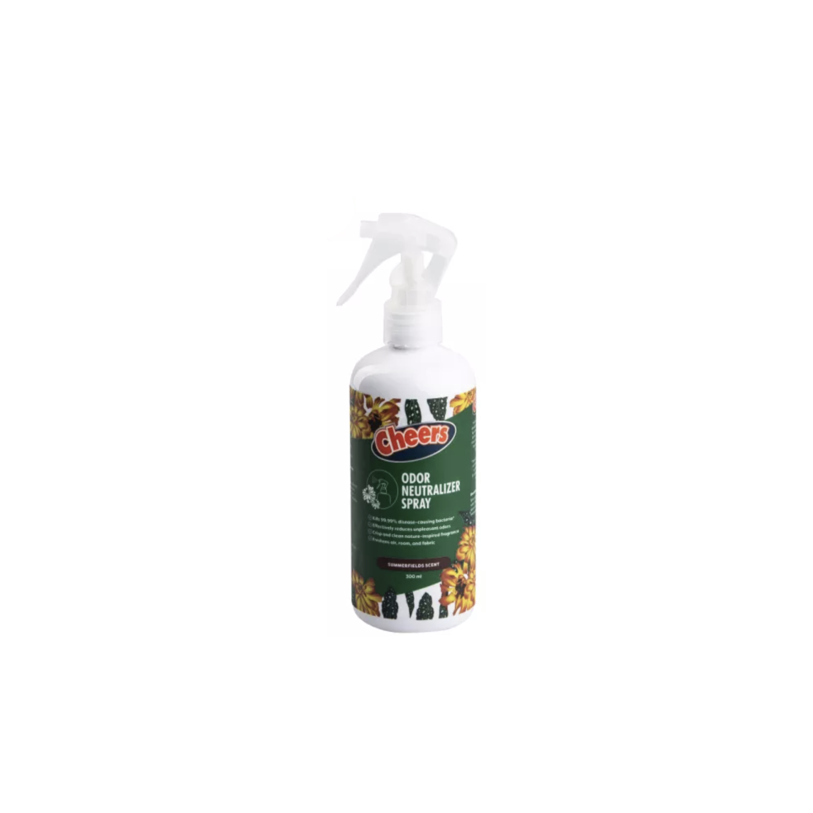 Cheers Odor Neutralizer Spray 300ml Spray Bottle - Summer Fields Scent ...