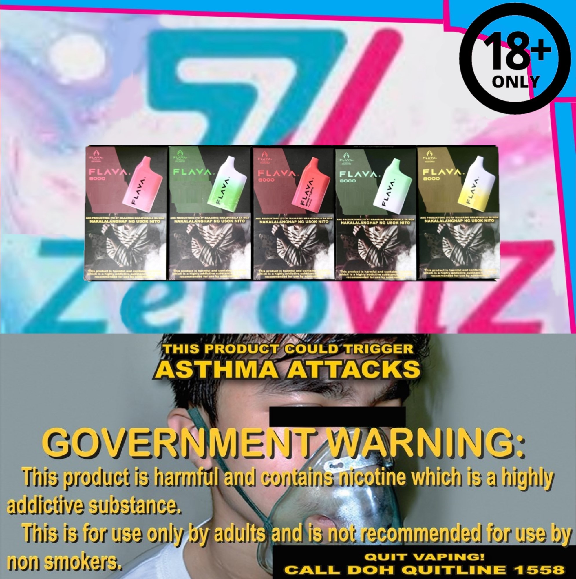 FLAVA x MOSMO 8000 DISPO POD ORIGINAL | Lazada PH