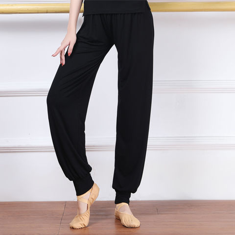 Dance practice clothes female suit adult professional body pants ...