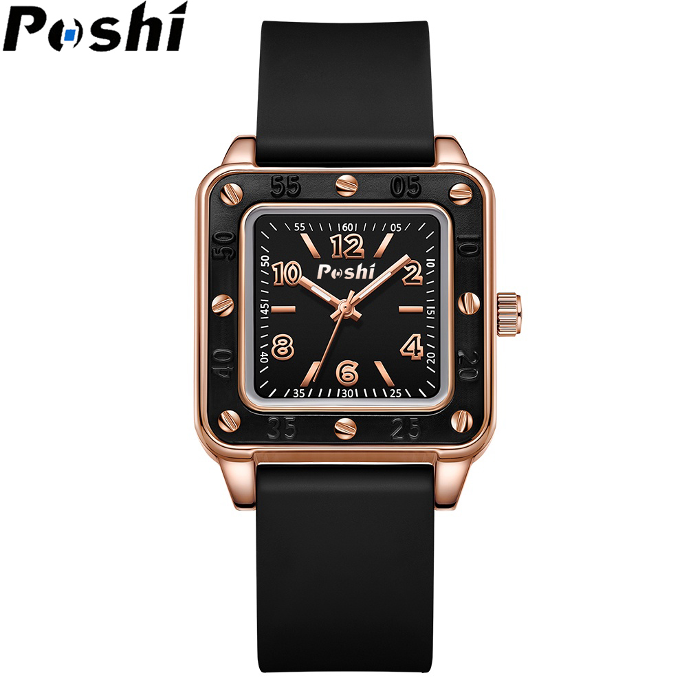 jam tangan wanita waterproof POSHI 100% Original Women Quartz Fashion ...