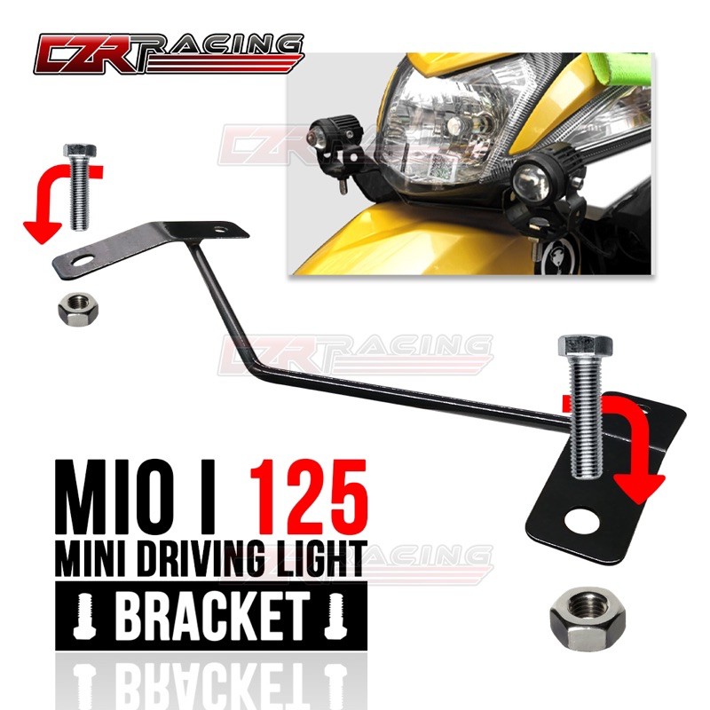 【READY STOCK】 MOTO ONE MDL MINI DRIVING LIGHT T-POST BRACKET FOR AEROX ...