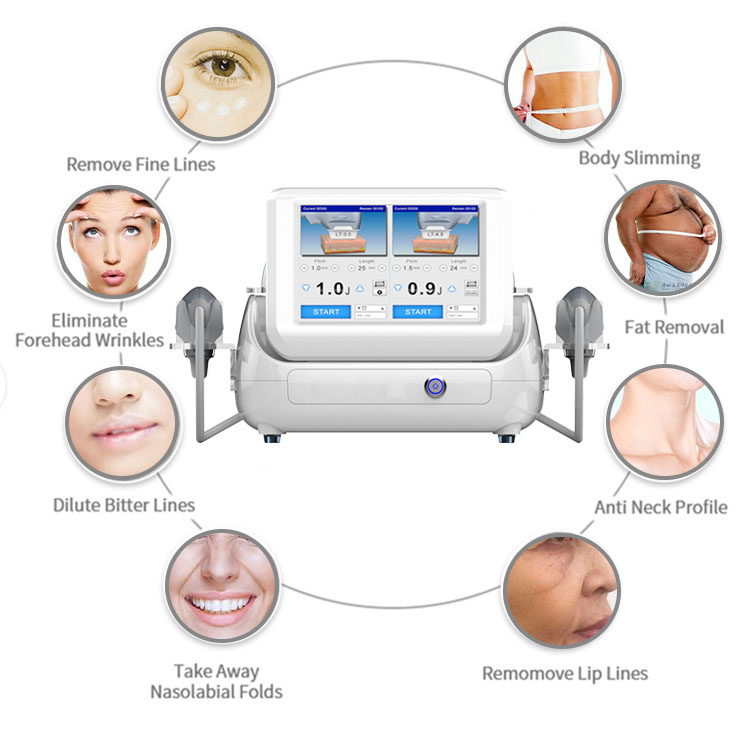 ZLICA Ultramax 7DHIFU - Portable HIFU Face Lifting Machine for 7D ...