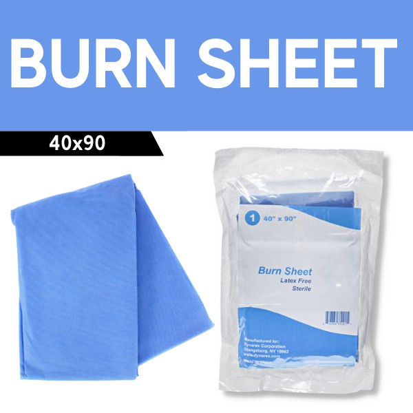 Burn Sheet Disposable 40x90 (1 piece/pack) SterileAHk | Lazada PH