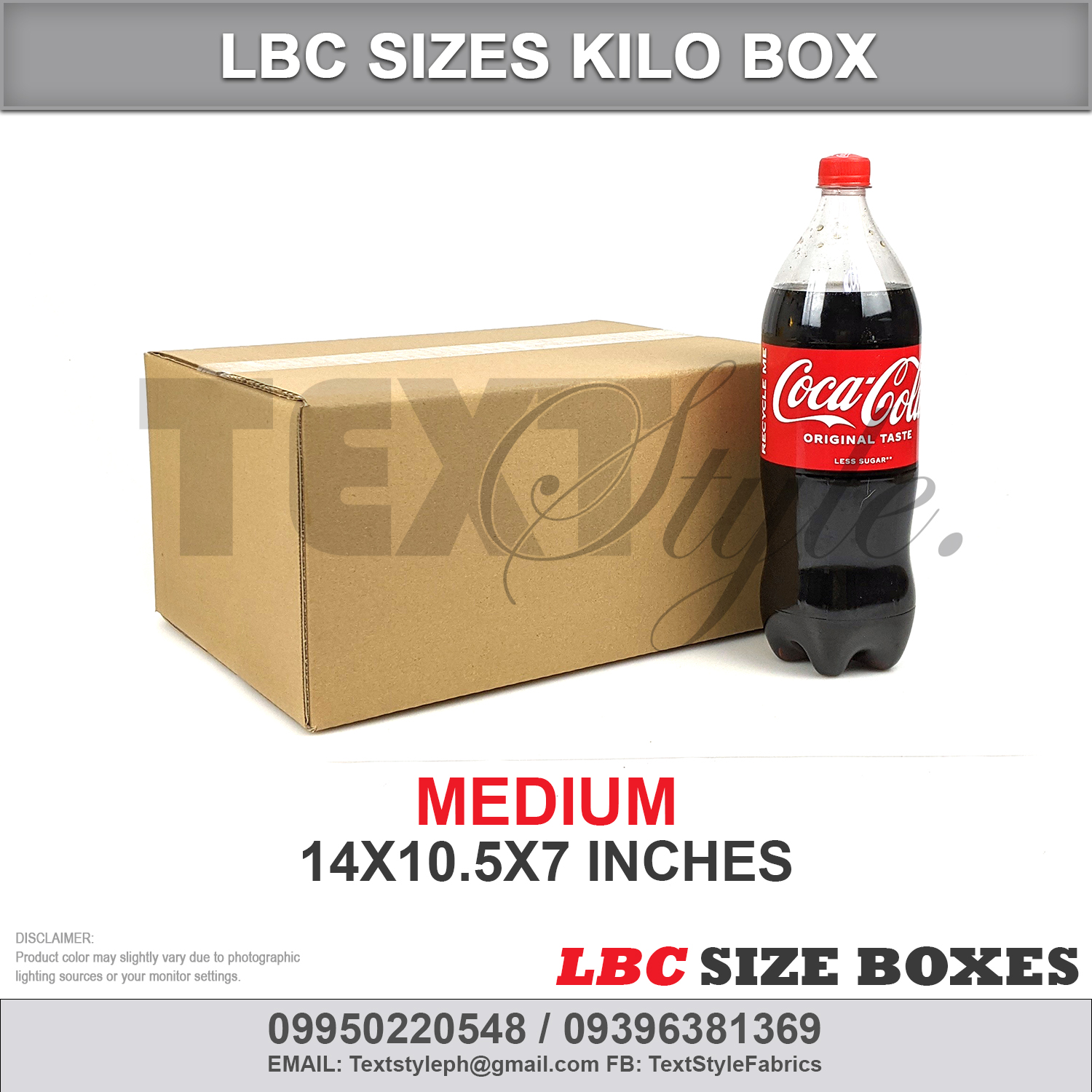 Textstyle Medium LBC Express Sizes Corrugated Cargo Shipping Boxes ...