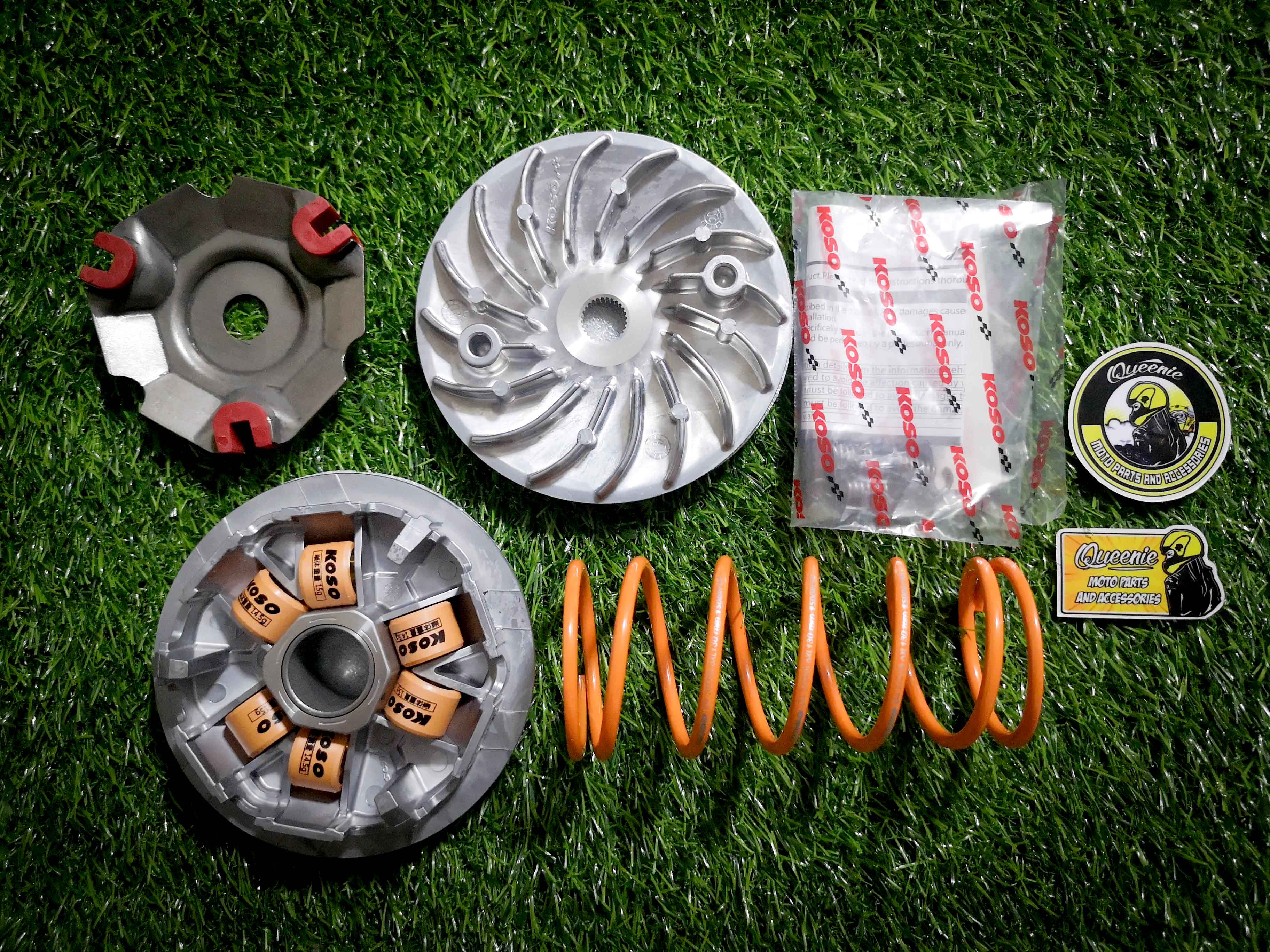 Koso Pulley Set for Honda Click 125 150 V1 V2 Game Changer Airblade ...