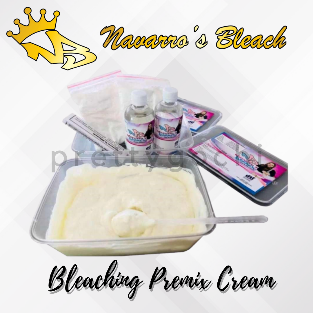 Navarro Bleach 100% Original Navarros Bleach Whitening Cream Set Premix ...
