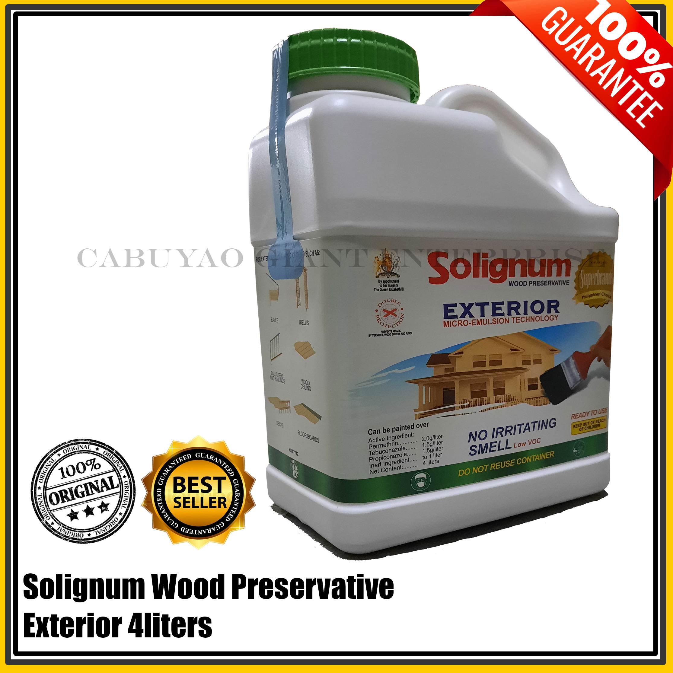SOLIGNUM WOOD PRESERVATIVE EXTERIOR 4LITERS | Lazada PH