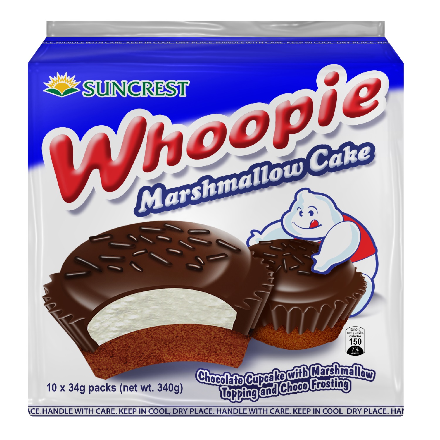 Whoopie Chocolate 34g x 10 | Lazada PH