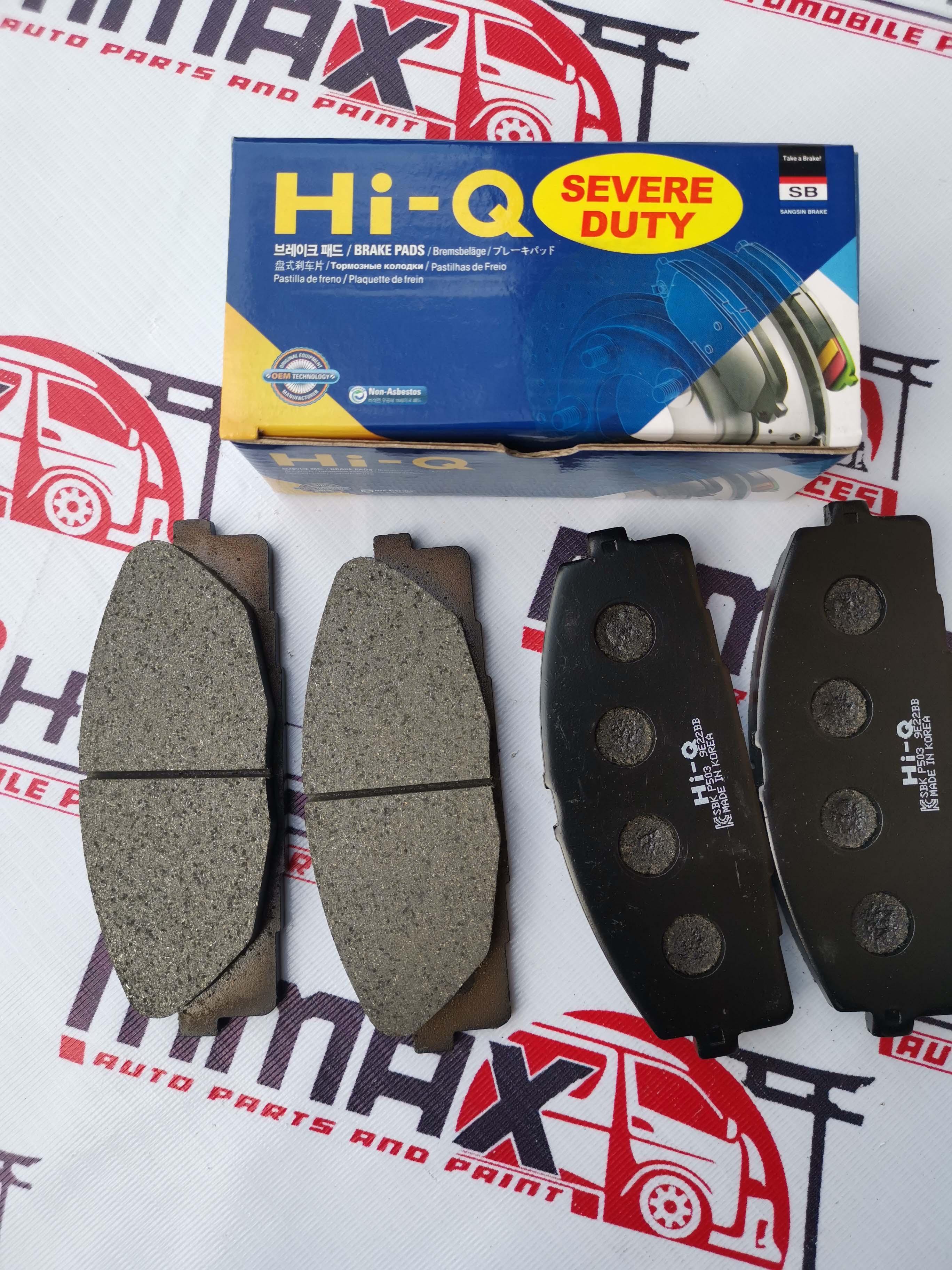 Hi-Q Front Brake Pads for Toyota Hiace Commuter- GL Grandia - LXV ...