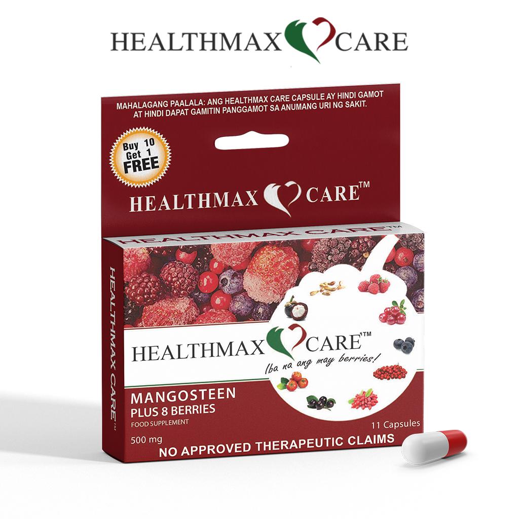 Healthmax Care Mangosteen Plus Berries Vitamin Food Supplement 10 ...