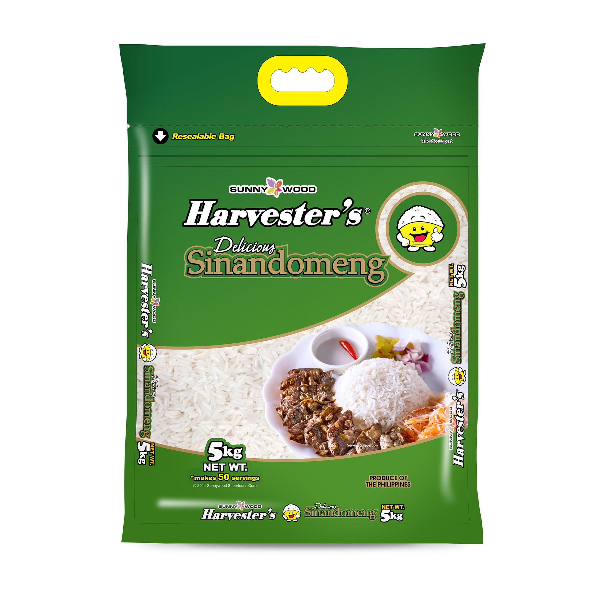 Harvester's Sinandomeng White Rice 5KG | Lazada PH