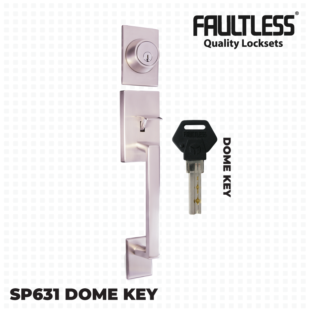 Faultless Handleset SP631. SP634, SP631 Dome key | Lazada PH