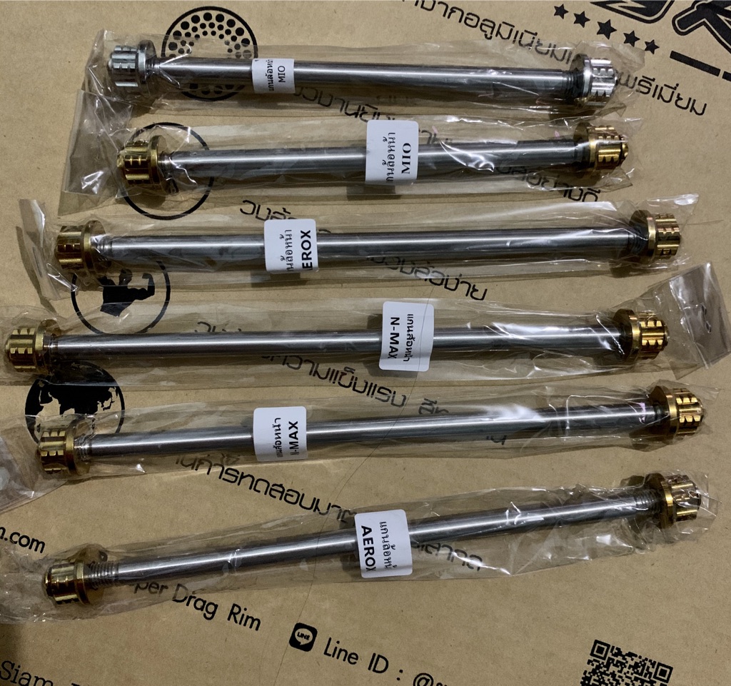 Yayamanin Front Axle for NMax/Aerox/Mio Sporty,Soul,Soulty/Sniper 150 ...