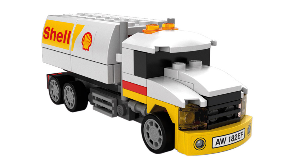 LEGO 2014 The New Shell V-Power Collection Shell Tanker 40196 Limited ...