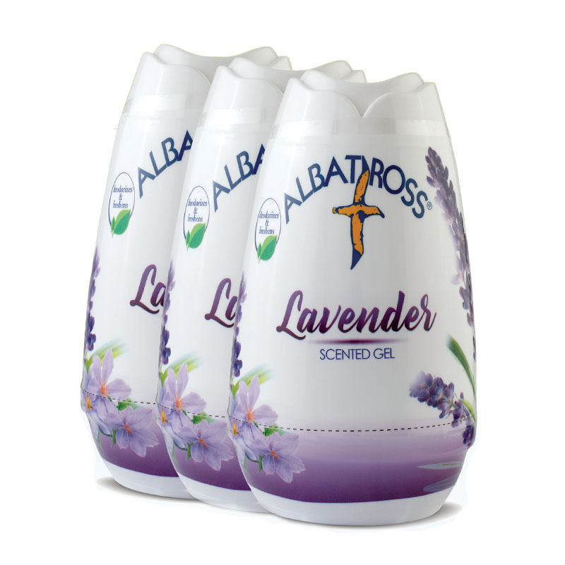 Albatross Scented Gel Lavender 180g x 3 | Lazada PH