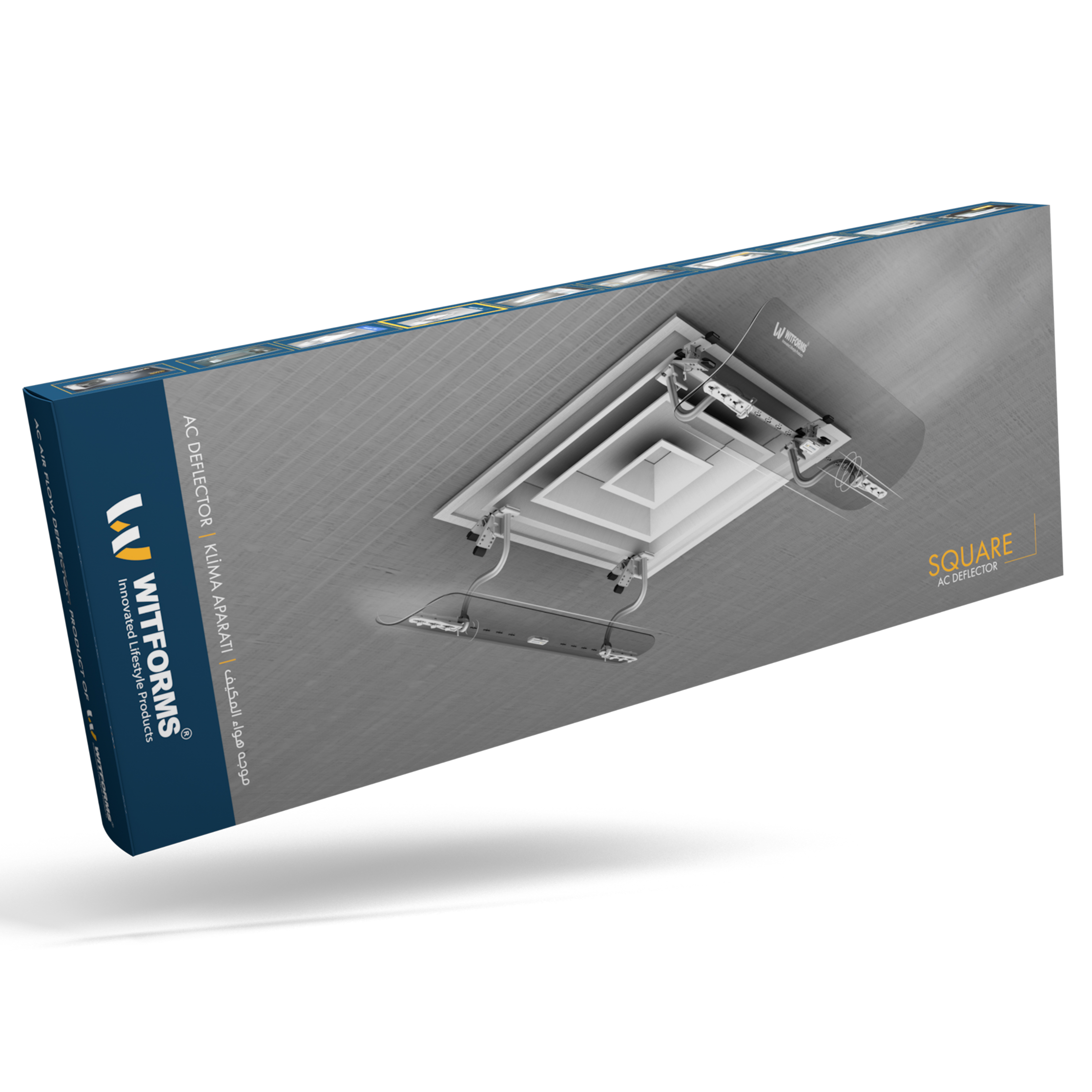 Witforms Square AC Deflector - For Square Diffuser | Lazada PH