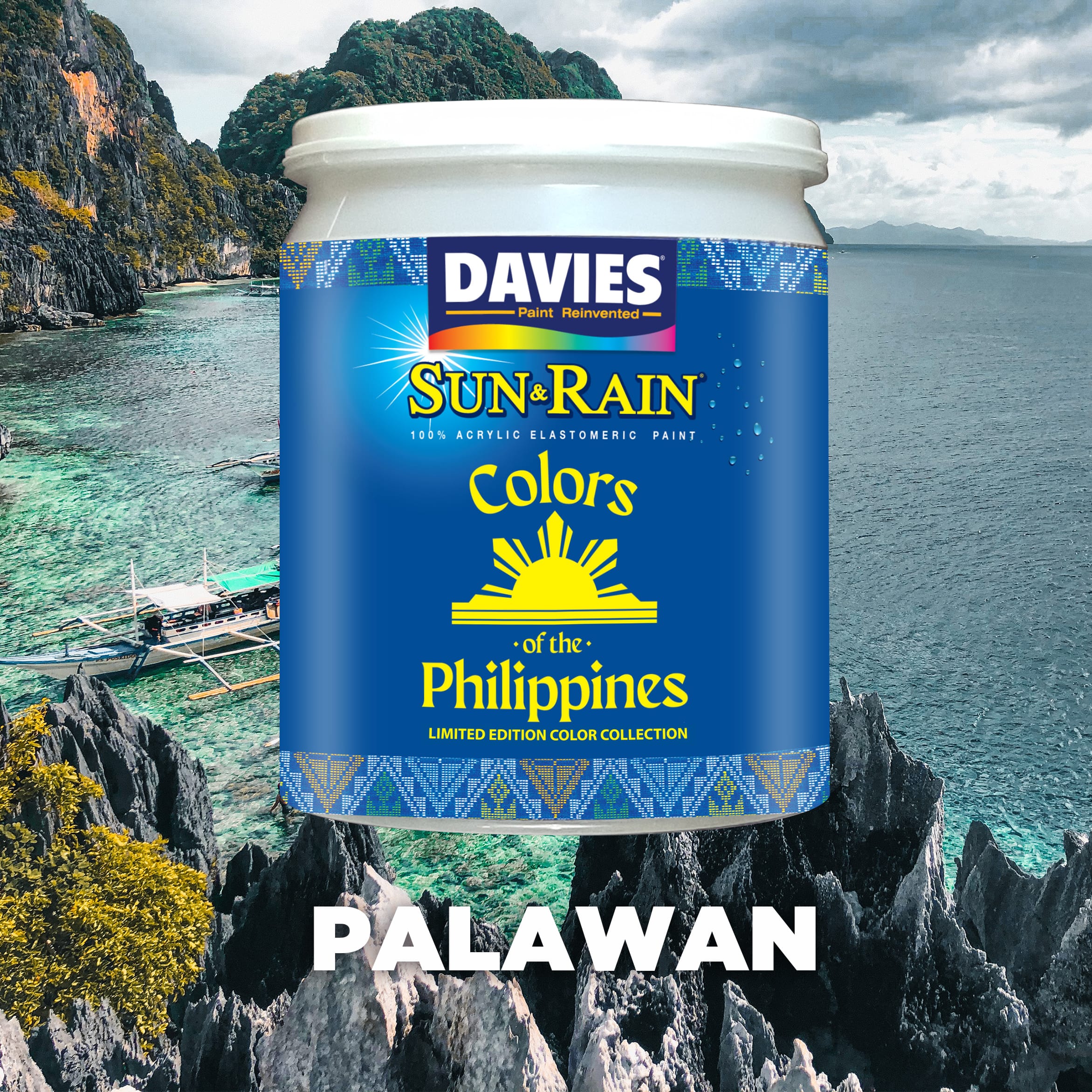 Davies Paints Sun & Rain (1L) - PALAWAN, Colors of the Philippines ...