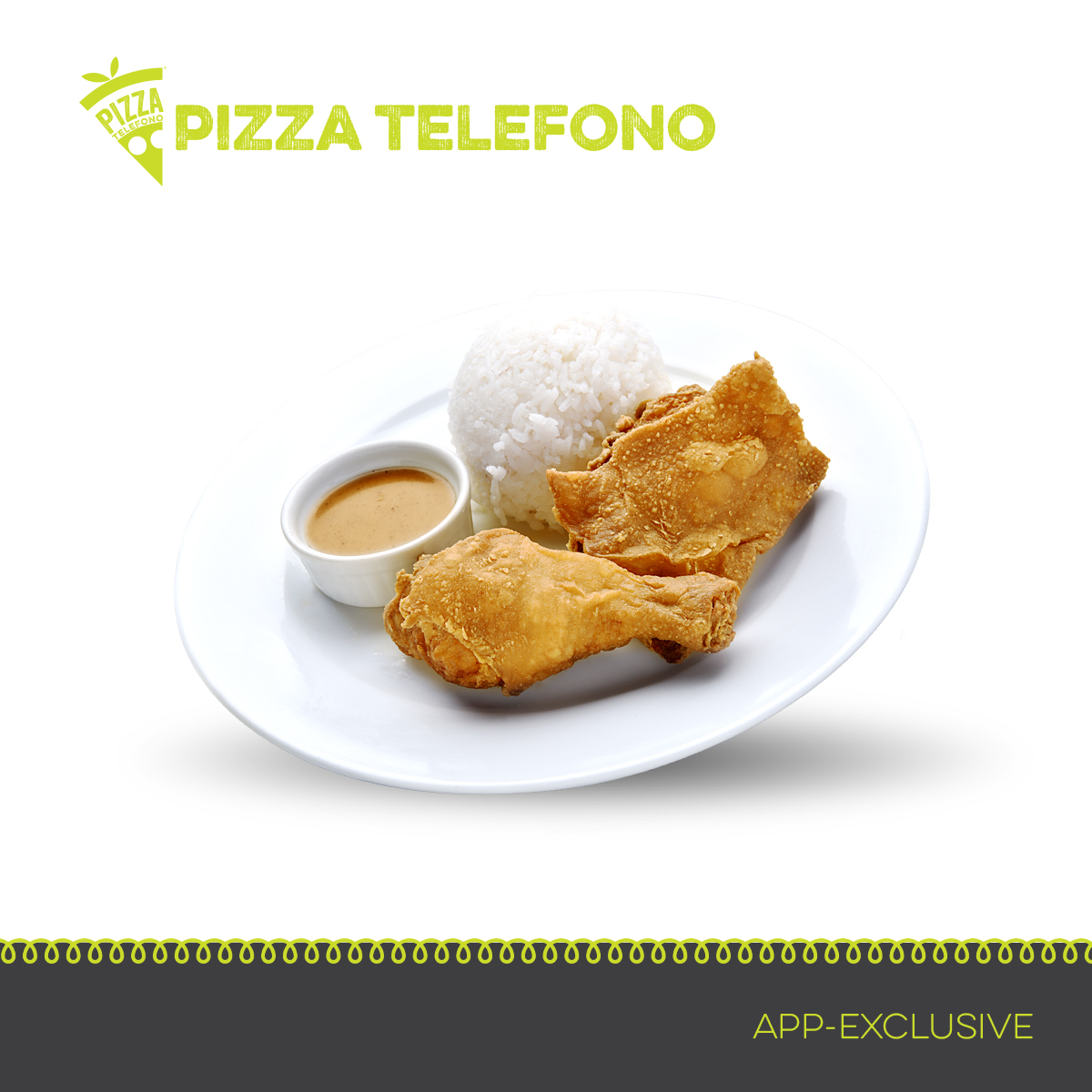 2-piece Fried Chicken with Rice | Lazada PH