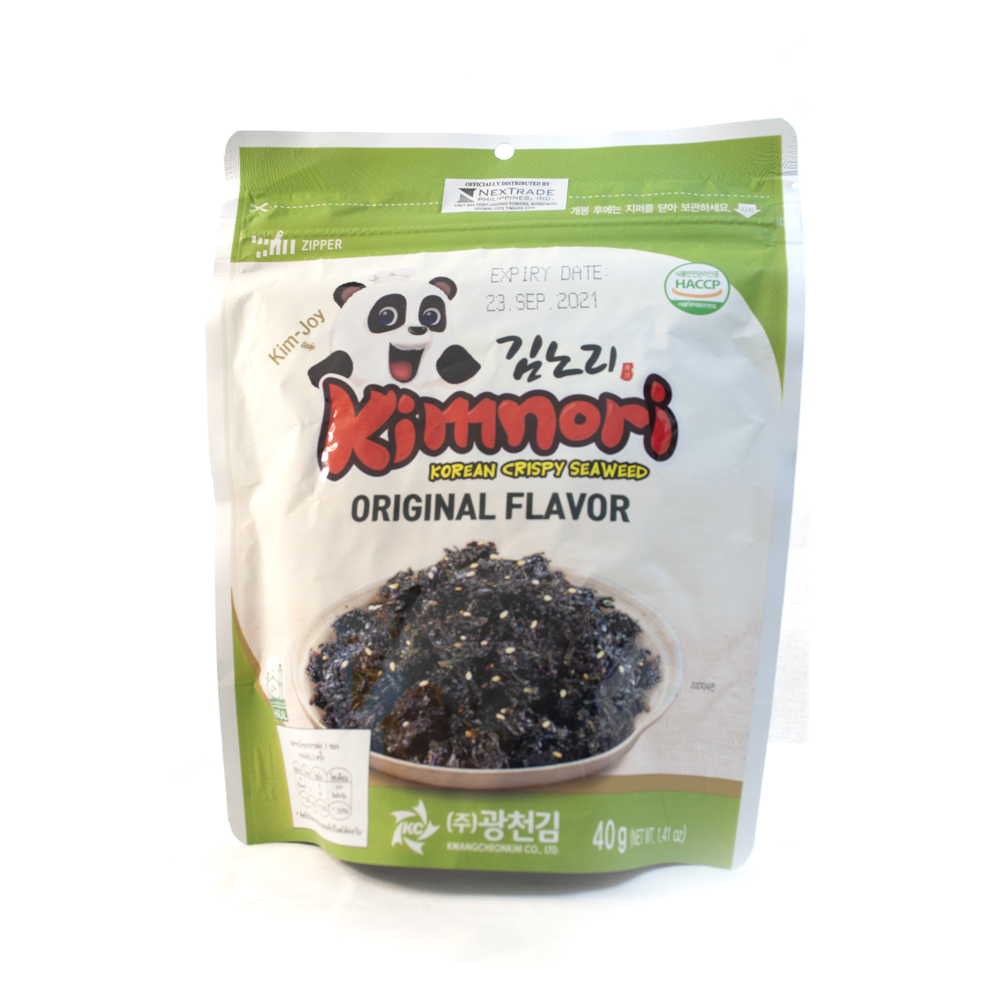 Kimnori Korean Crispy Seaweed Original Flavor 40g | Lazada PH