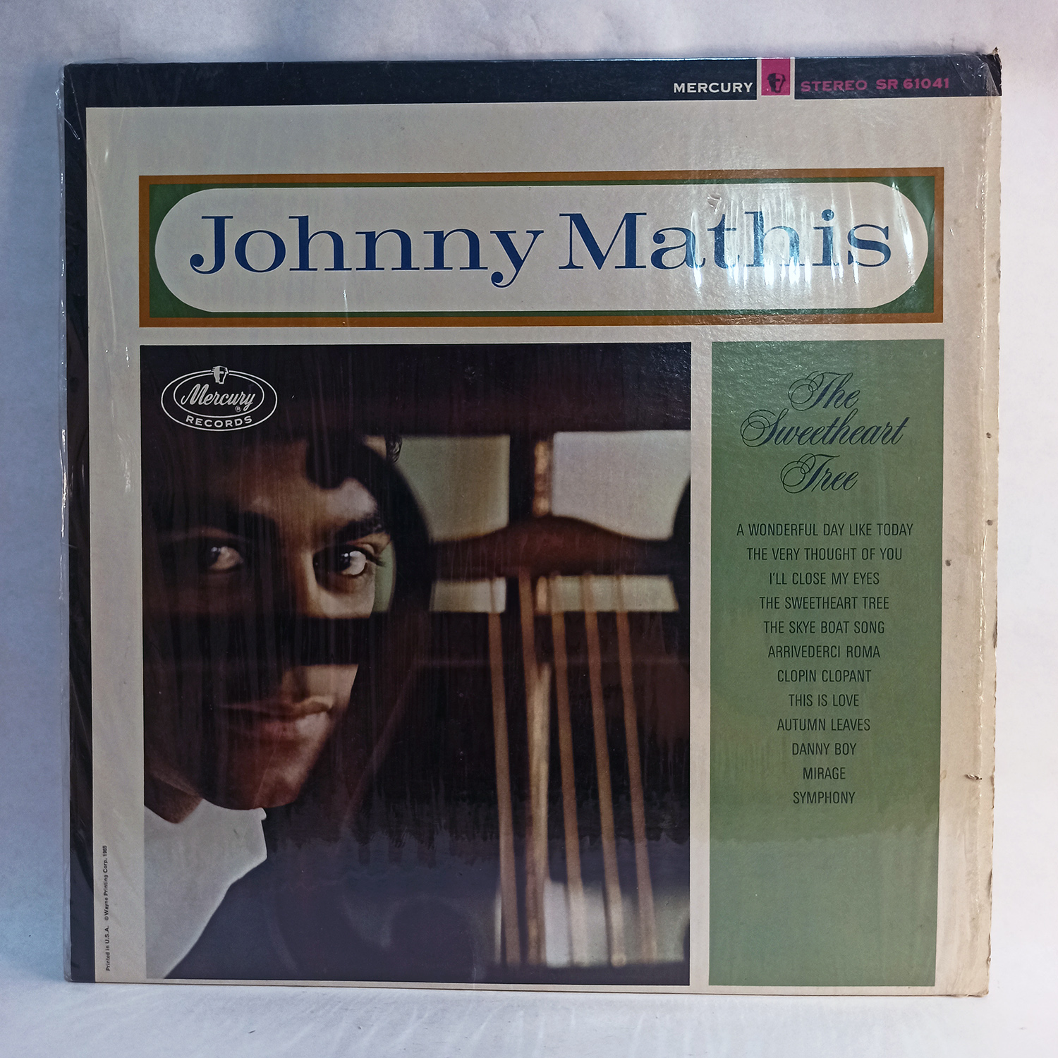 Johnny Mathis - The Sweetheart Tree - Vinyl Record Plaka LP Album Jazz ...
