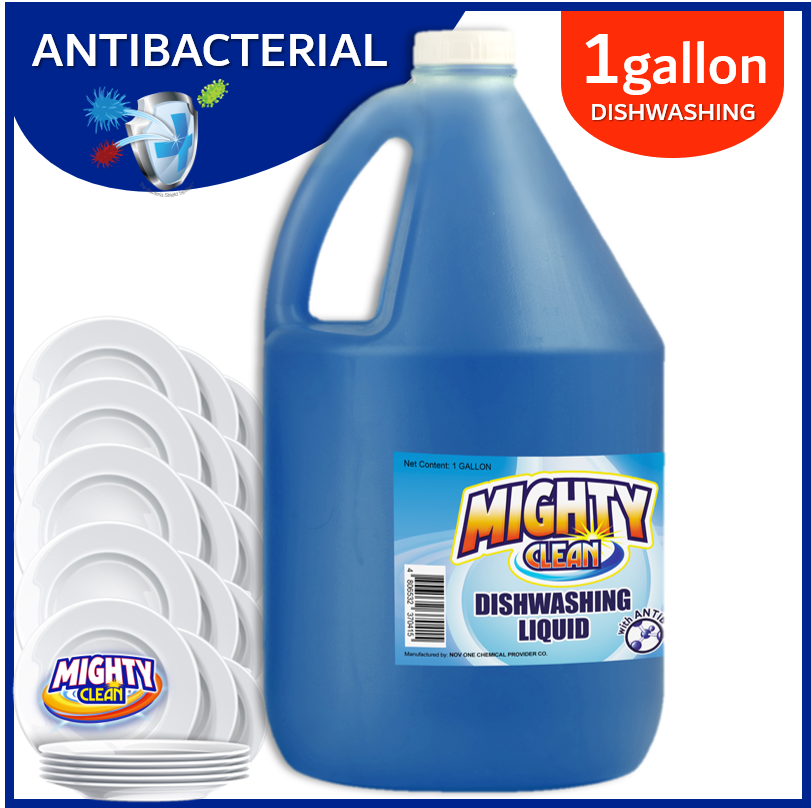 Mighty Clean Dishwashing Liquid Blue Antibacterial - (DWL blue) - 1 ...