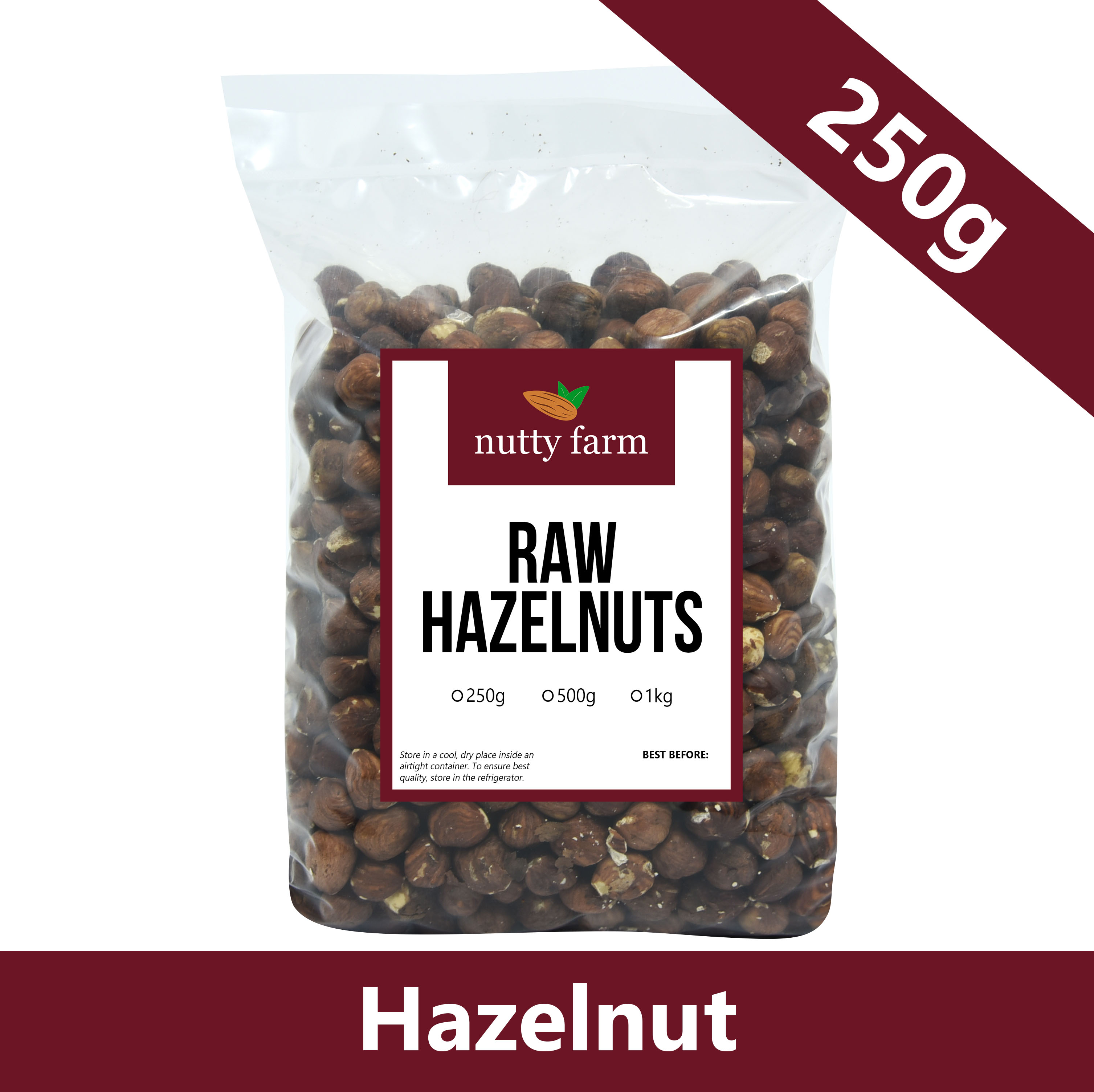 Raw Hazelnuts (250g - 1kg) by Nutty Farm | Lazada PH