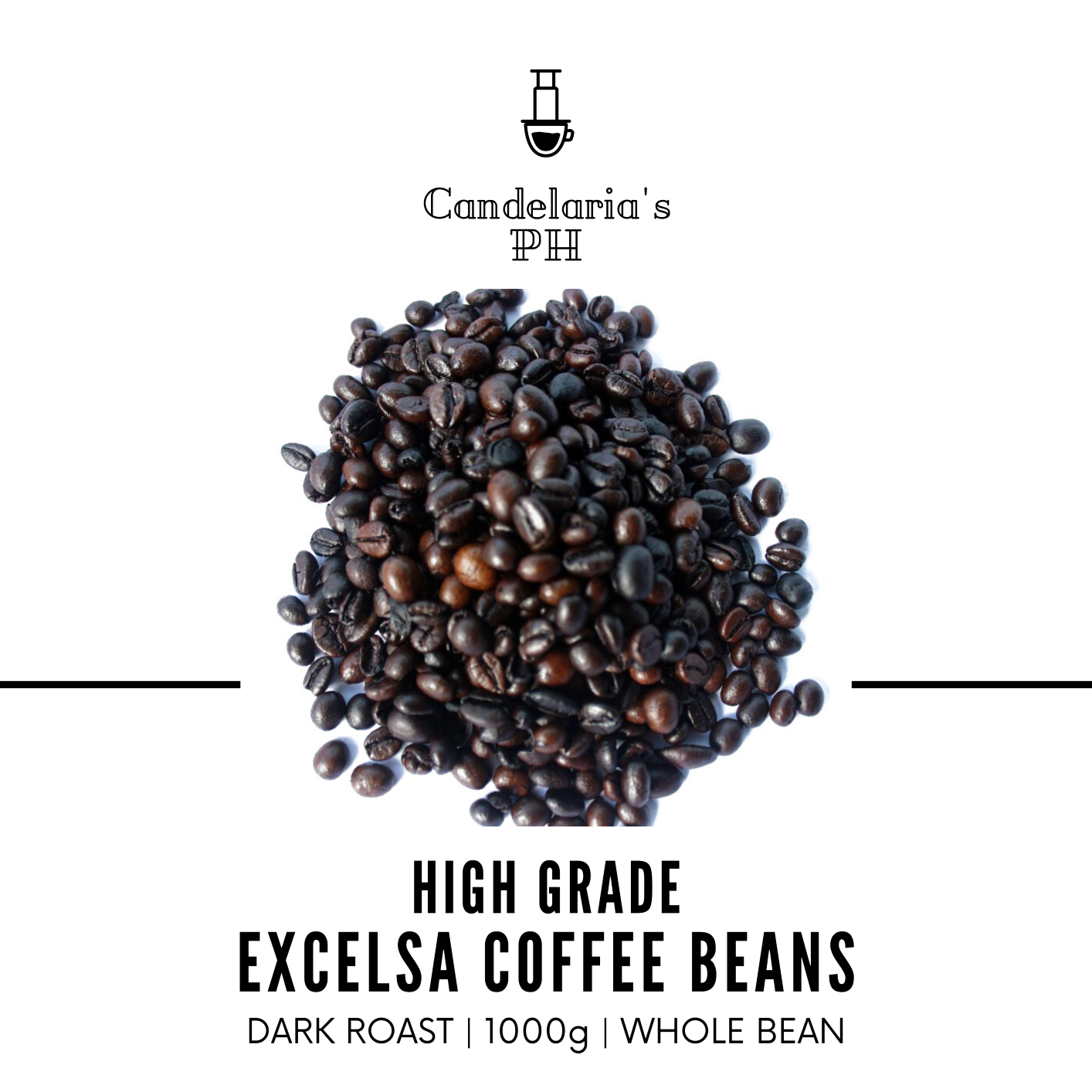 1KG DARK ROAST EXCELSA WHOLE BEANS-Brewed Coffee Organic Coffee Premium ...