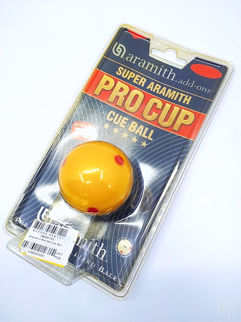 BILLIARD SUPER ARAMITH PRO CUP CUE BALL / BILIARD MOTHER BALL / PATO NA ...