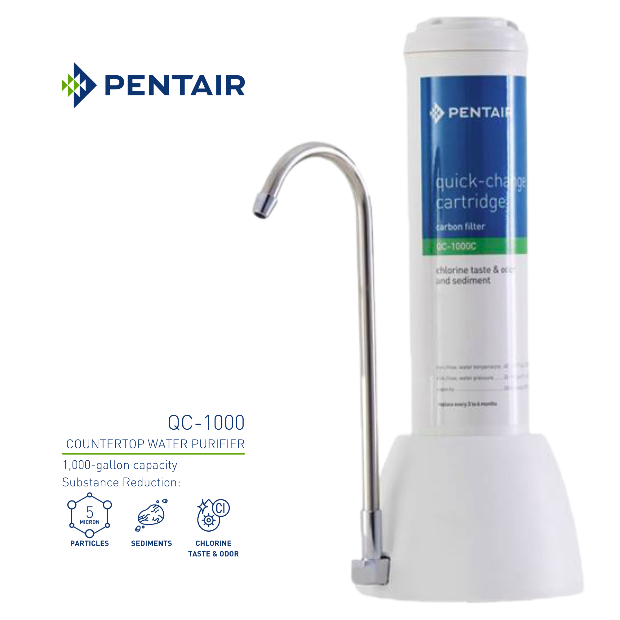 Pentair QC-1000 Countertop Water Purifier System | Lazada PH