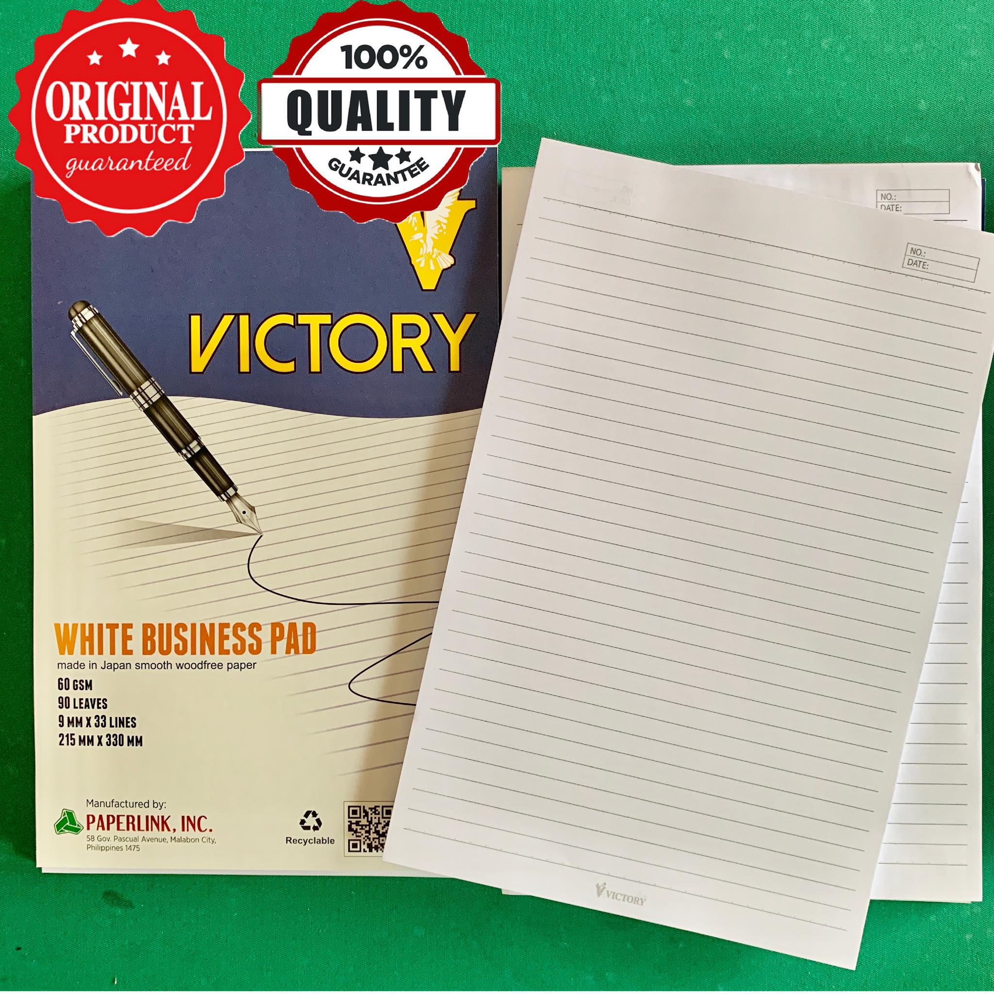Victory White Business Pad 90Leaves 60gsm Lazada PH Victory White Business Pad 90Leaves 60gsm Lazada PH
