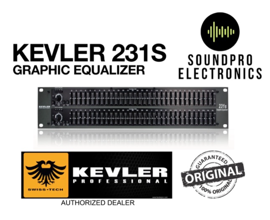 Kevler 1231S Graphic Equalizer Professional Processor | Lazada PH