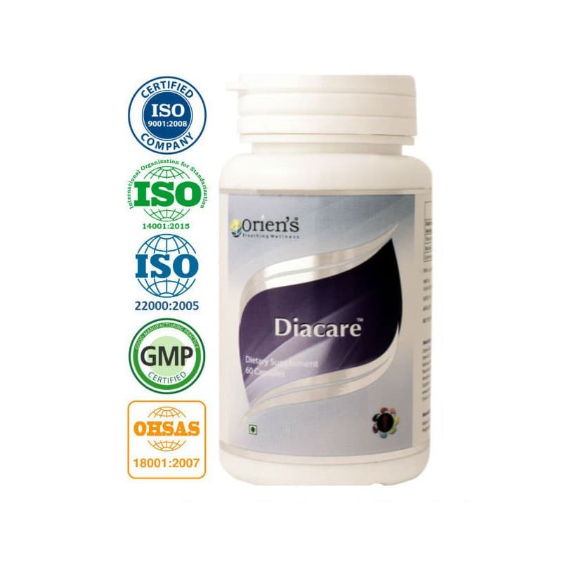 ORIEN'S DIACARE Natural Treatment for Diabetes Pancreas Support ...