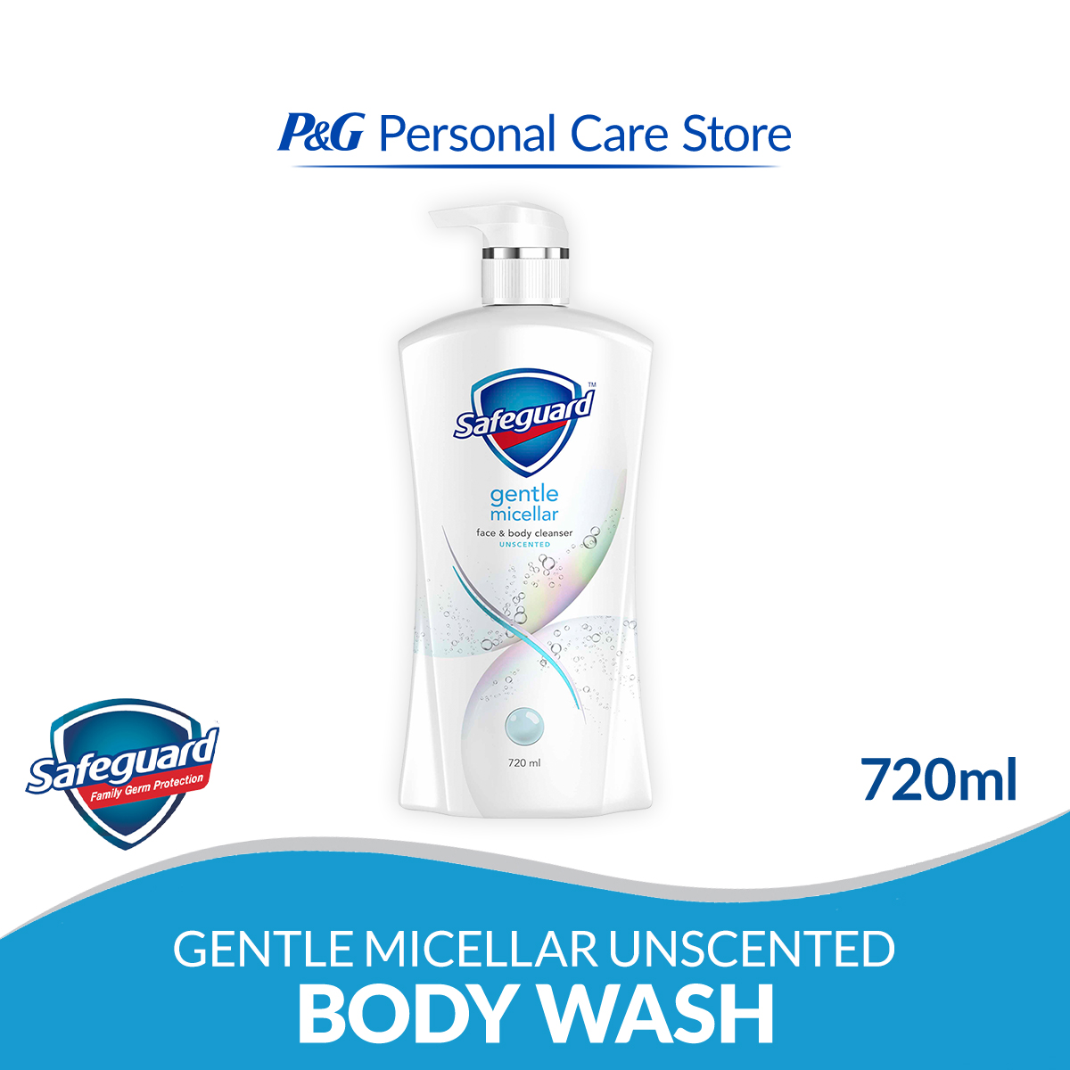 Safeguard Body Wash Gentle Micellar Unscented 720ml | Lazada PH