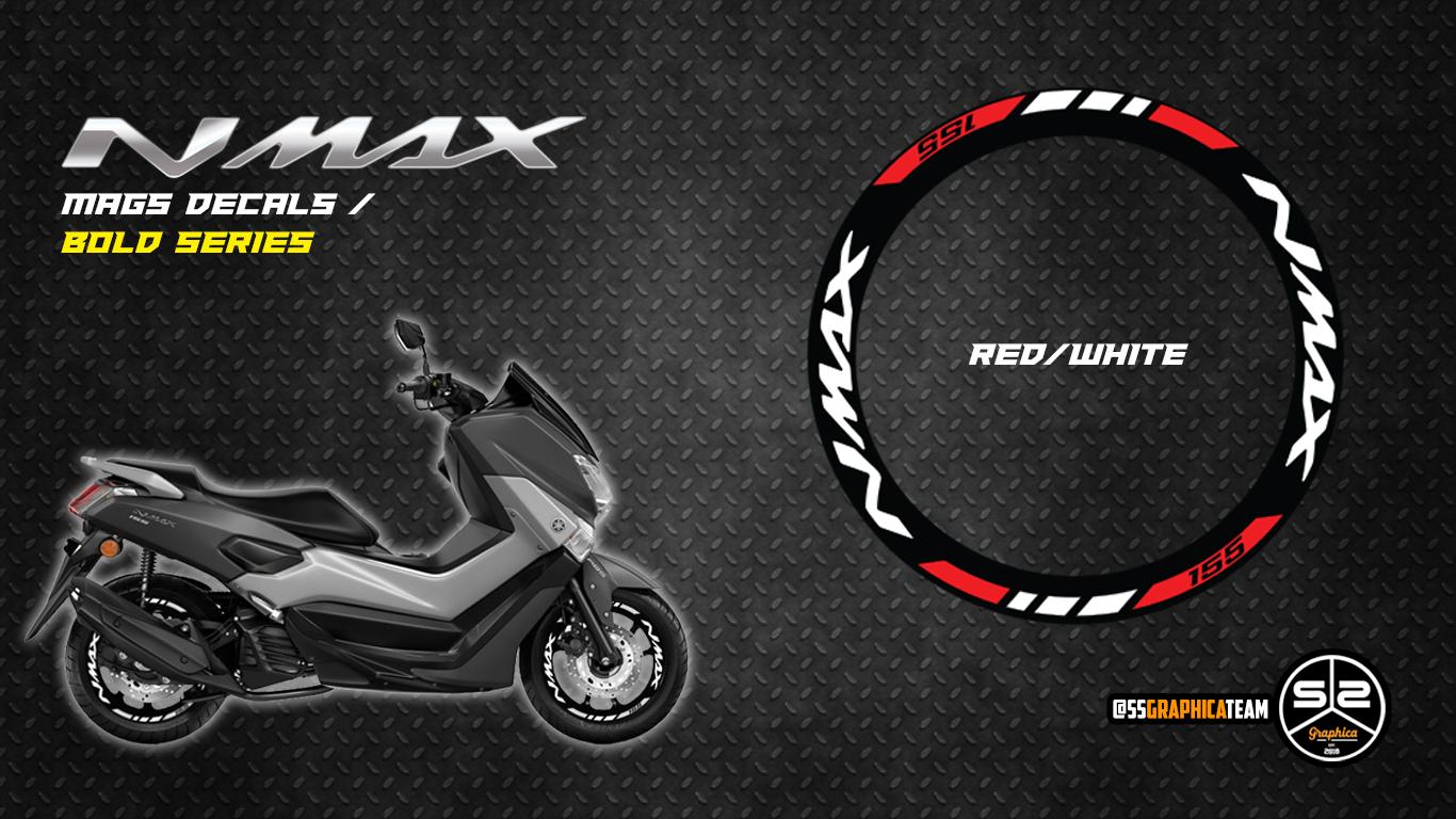 Yamaha NMAX 155 Mags Decals - Bold Series (Pair for 2 Rims) | Lazada PH