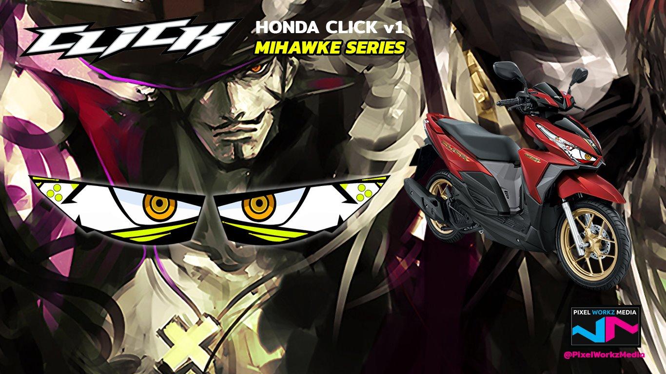 Honda Click V1 - Winker (Mihawke Series) - YELLOW | Lazada PH