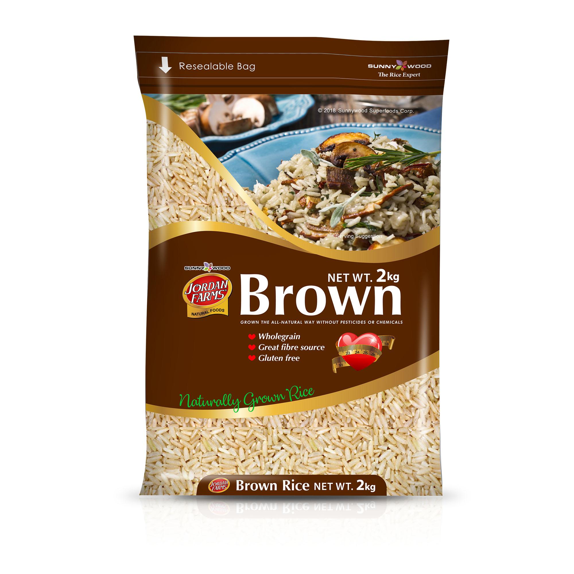 Jordan Farms Brown Rice Unpolished 2KG | Lazada PH