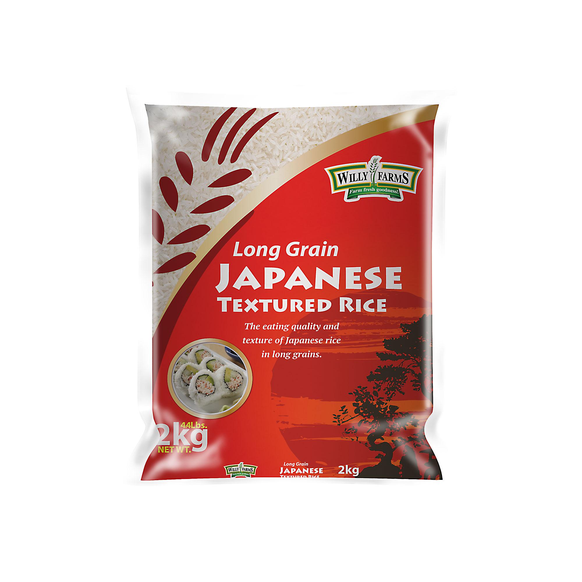 Willy Farms Long Grain Japanese Rice 2KG | Lazada PH