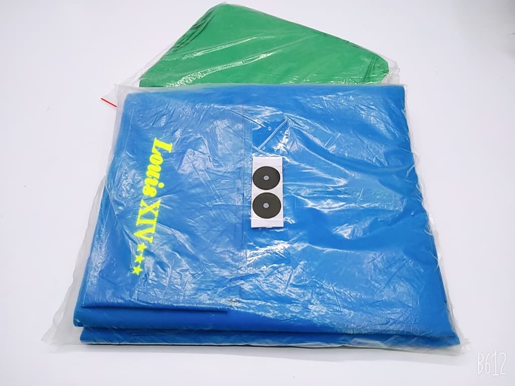 1 pc. LOUIS XIV Blue w/ 1 pc. POOL COVER Billiard table Cloth (For Sale ...