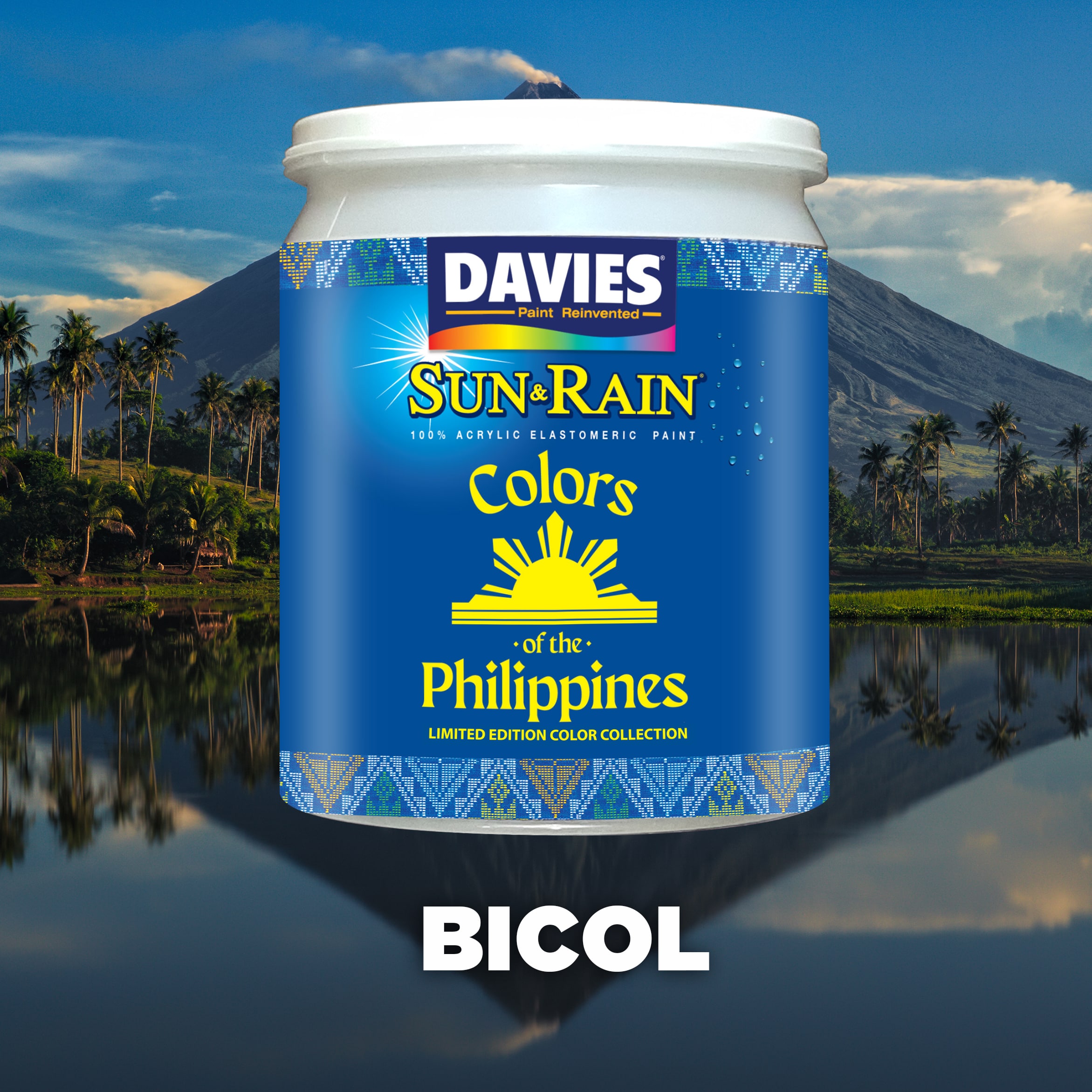 Davies Paints Sun & Rain (1L) - BICOL, Colors of the Philippines ...
