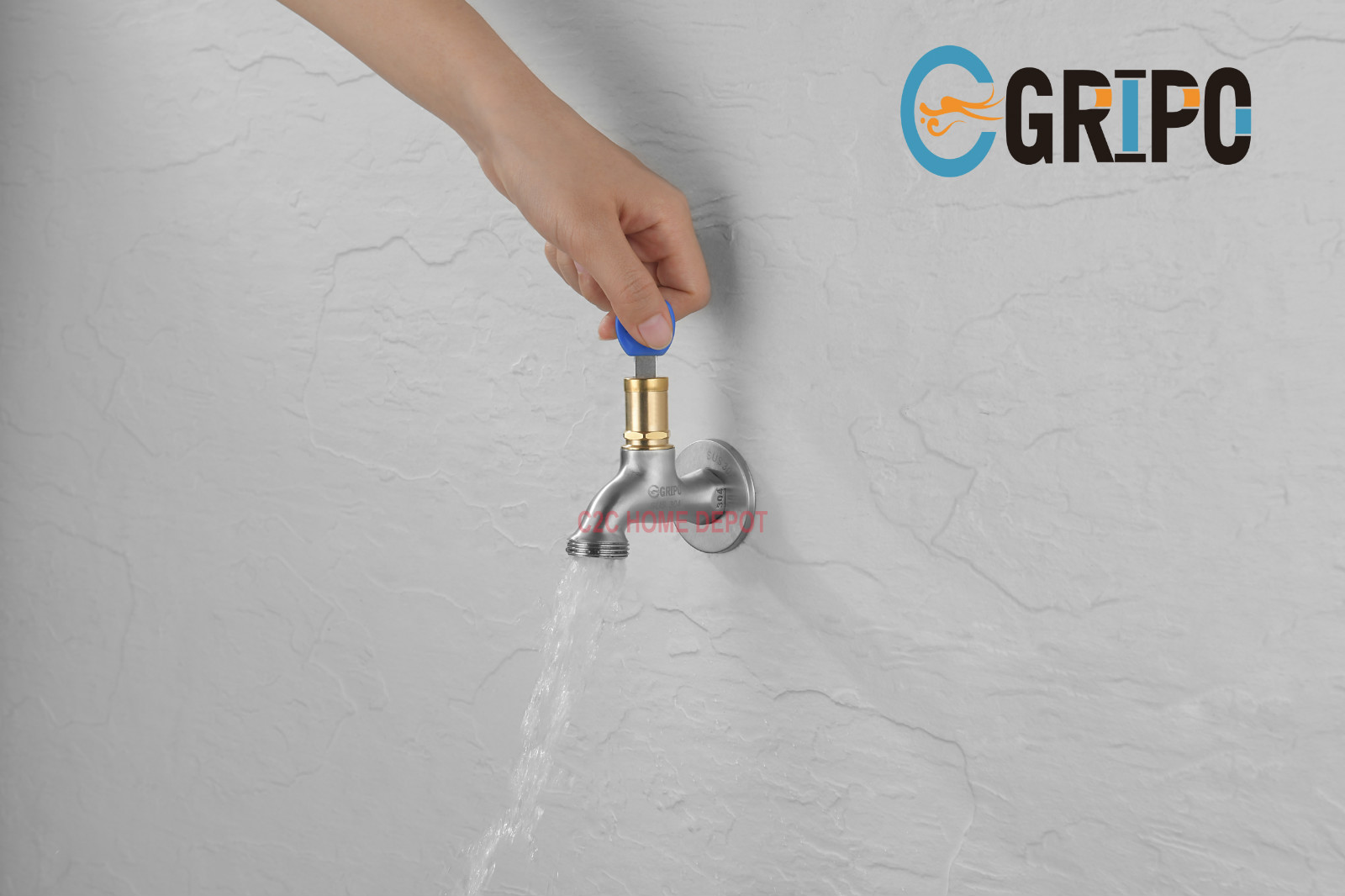 GRIPO High End Quality 304 stainless faucet with lock | Lazada PH