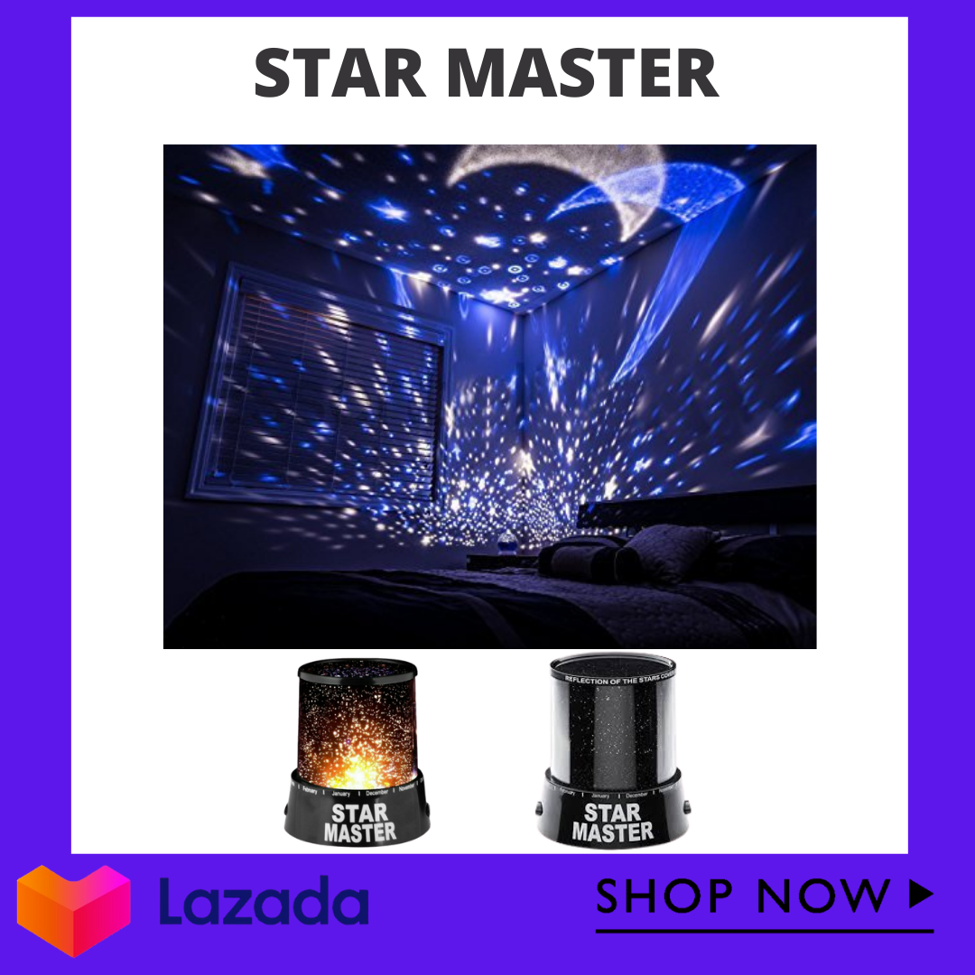Star Master Dream Rotating Projection Lamp | Lazada PH