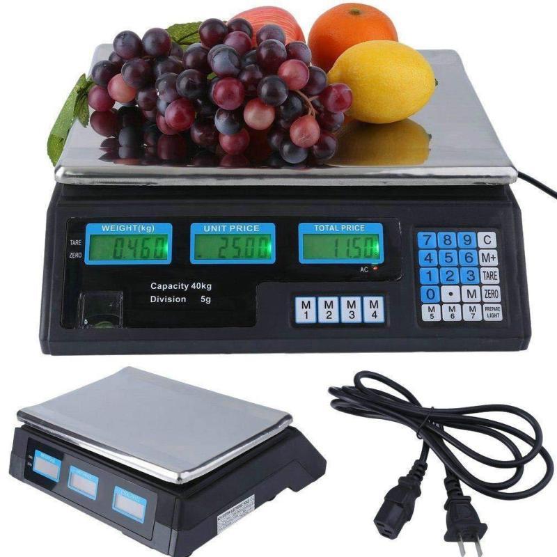 digital scale Food Meat Produce Weighing Weigh Digital Price Computing ...