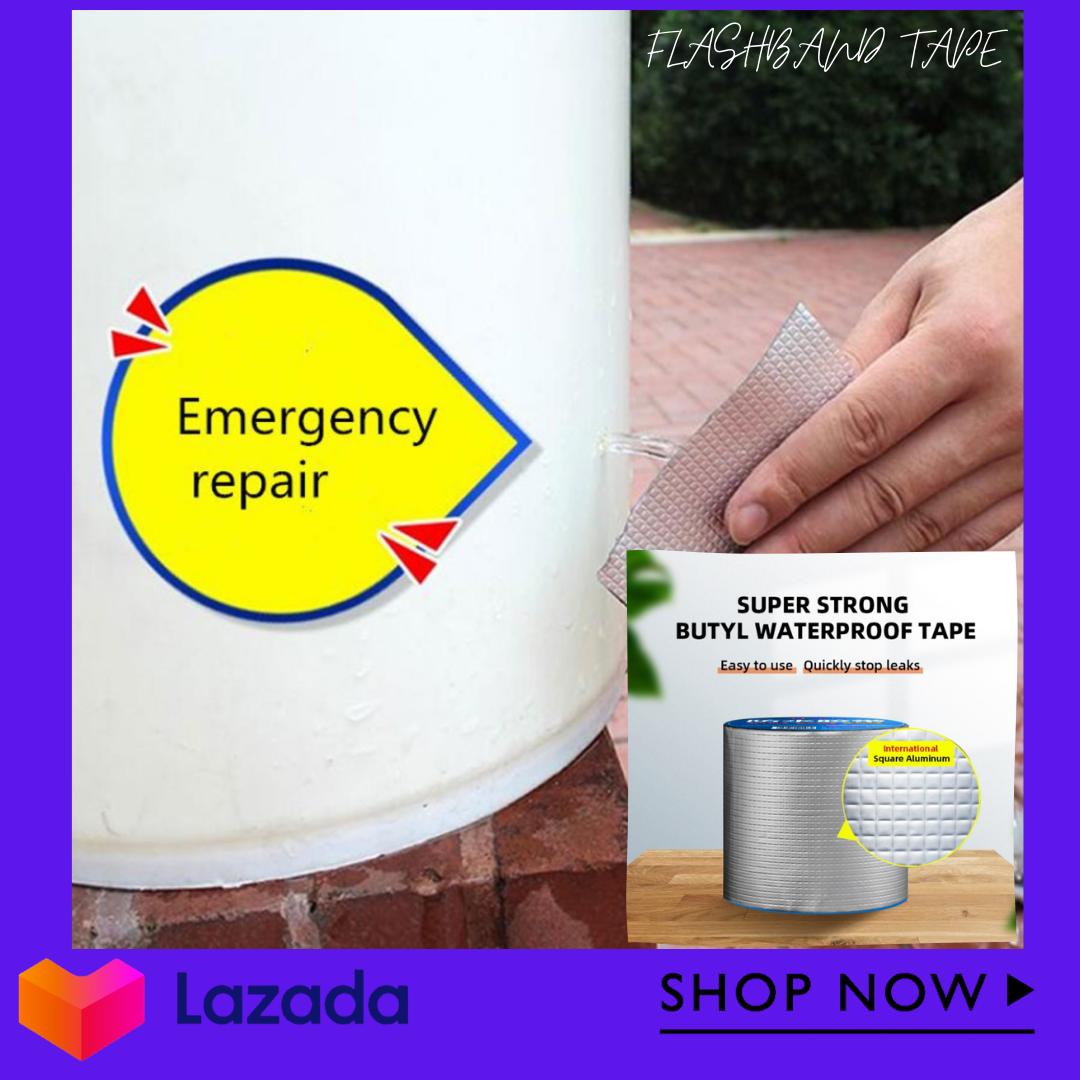 Self-adhesive Rubber Bitumen flashing tape/flash band | For General ...