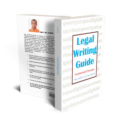 Legal Writing Guide by Joseph Angustia | Lazada PH