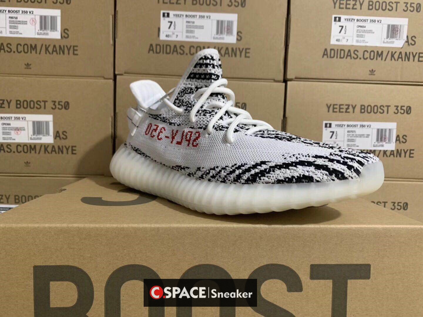 Adidas Yeezy Boost 350 V2 Zebra OEM รองเท้าผ้าใบคุณภาพระดับพรีเมียมเป็น ...