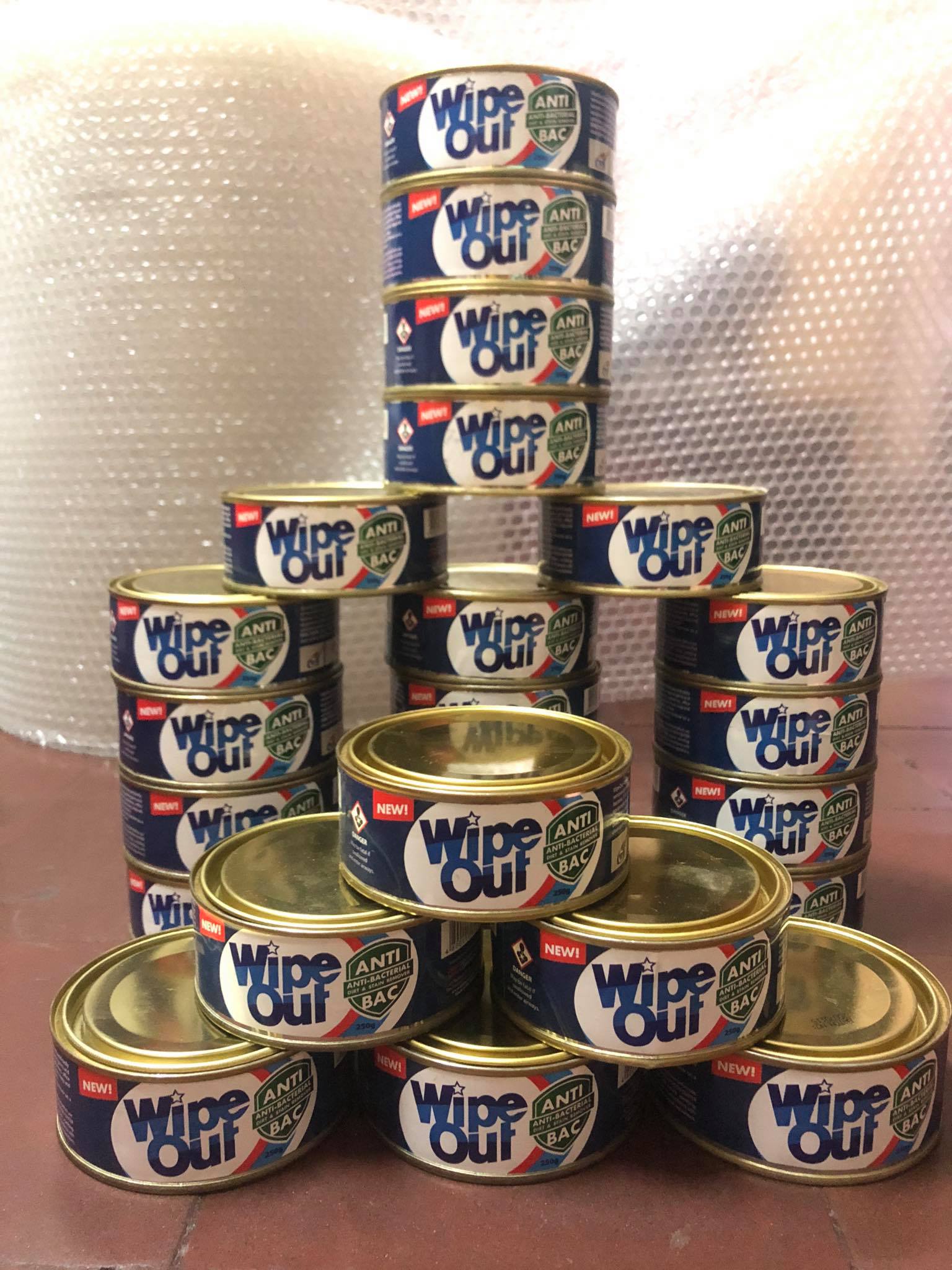 Wipe Out Dirt and Stain Remover 250g with Anti-Bac | Lazada PH